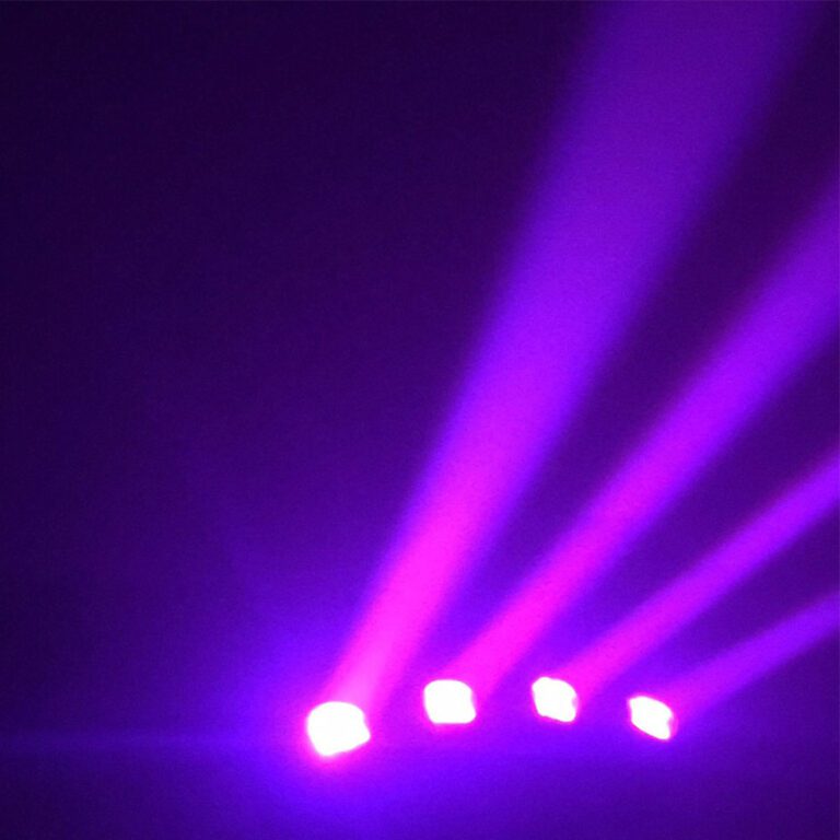 4-headed Curved Shape LED Moving Head Beam Stage Lighting