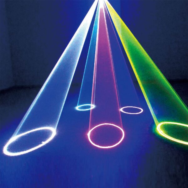 4 Head Red Green Beam Laser 500mw red blue green laser light