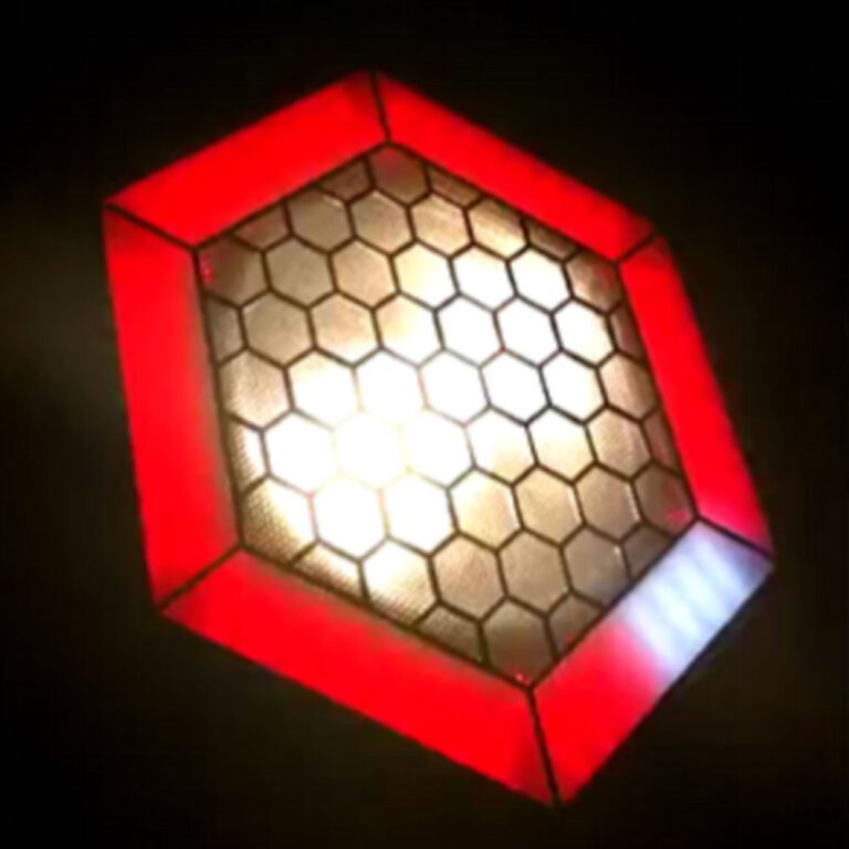 200W Hexagon COB LED Pixel Backlight | 6-LINE LED Retro light