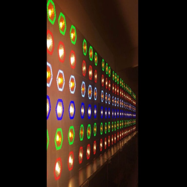 6 Linear Hexagonal LED Pixel Backlight | LED Retro Stage Light