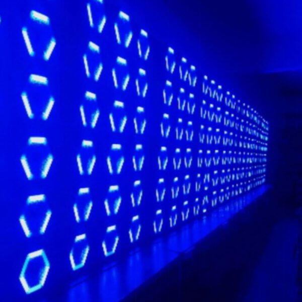 6 Linear Hexagonal LED Pixel Backlight | LED Retro Stage Light