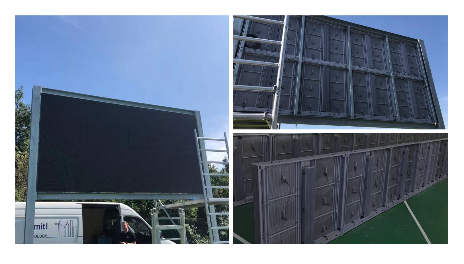 IP66 Dual Service LED Screen Display P3 P4 P5.7 P6.67 P8 P10