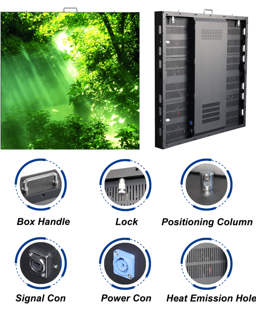 Indoor Full Color LED Display Screen 960x960 - LeemanLED