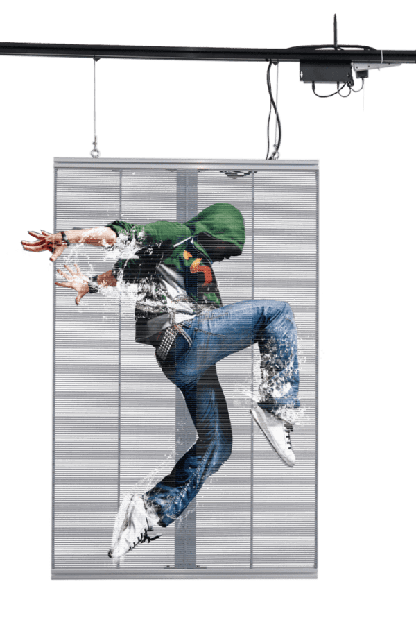 Transparent LED Poster Screen Transparent LED Glass Display