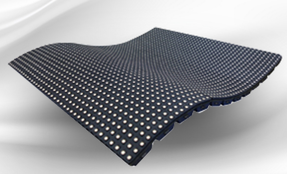LED Curved Screen Outdoor Flexible Soft LED Display Module