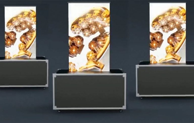 Foldable LED Display Rolling LED Screen - Flexible LED Display tv