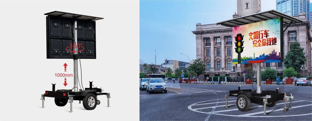 Solar Powered LED Trailer Screen For Australia - Leeman LED