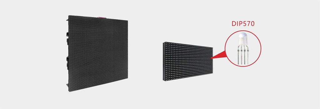 Outdoor Fixed P10 DIP570 LED Screen | P10 dip rgb Led module