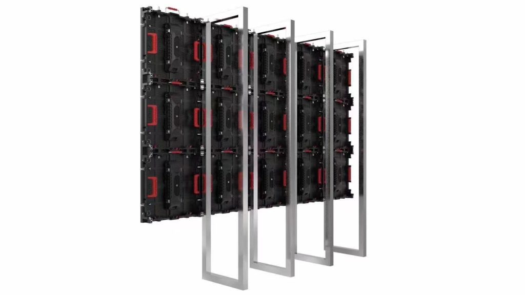 40x40 Steel Tube Mount Bracket Kit for Fixed LED Display Screen