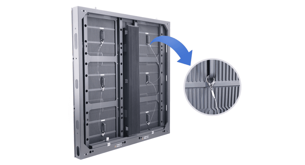 P10 Outdoor Fixed DOOH LED Display 960x960 PLUS Series