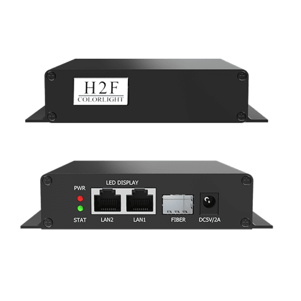 Colorlight H2F Single Mode Fiber Optic Transceiver - Leeman LED